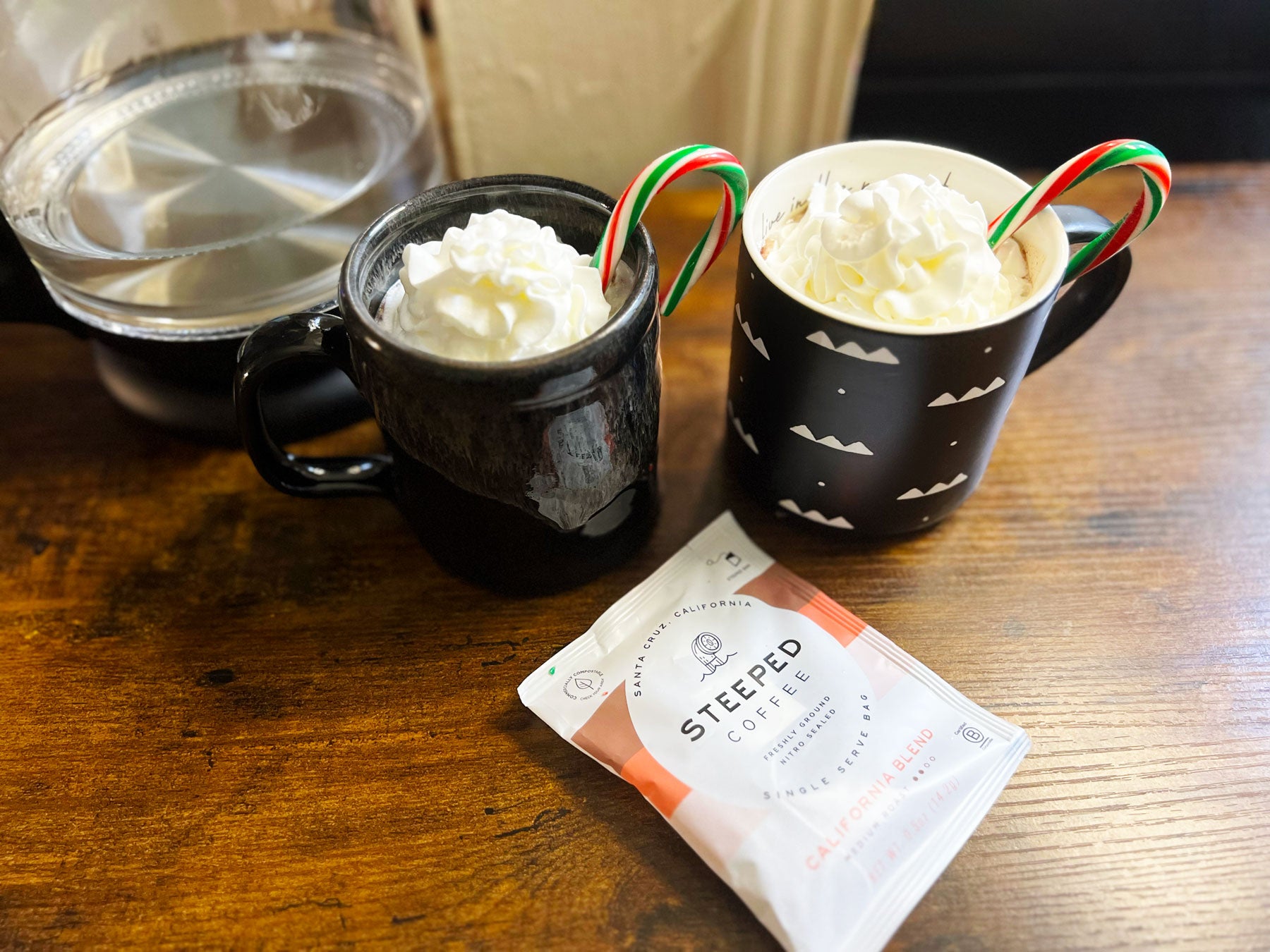 Holiday Inspired California Blend Peppermint Mocha | Steeped Coffee